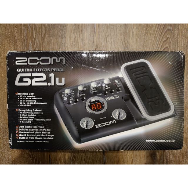 Zoom G2.1u 電吉他 綜合效果器 經典好用 Guitar Effects Pedal | 蝦皮購物