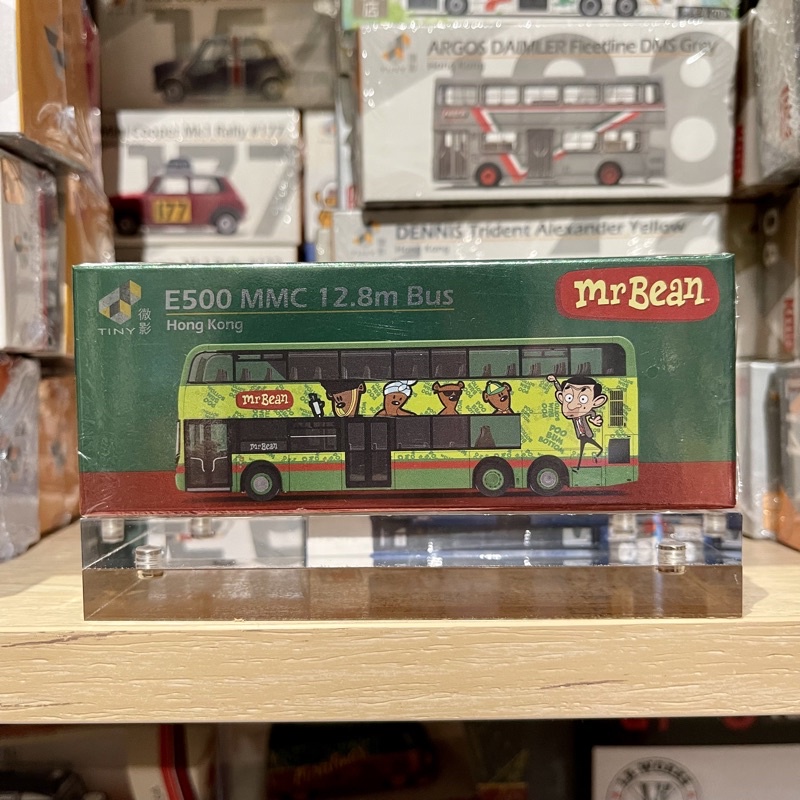 【模幻力量】現貨 微影 Tiny E500 MMC 12.8m Bus Mr Bean 1/110 合金車 | 蝦皮購物