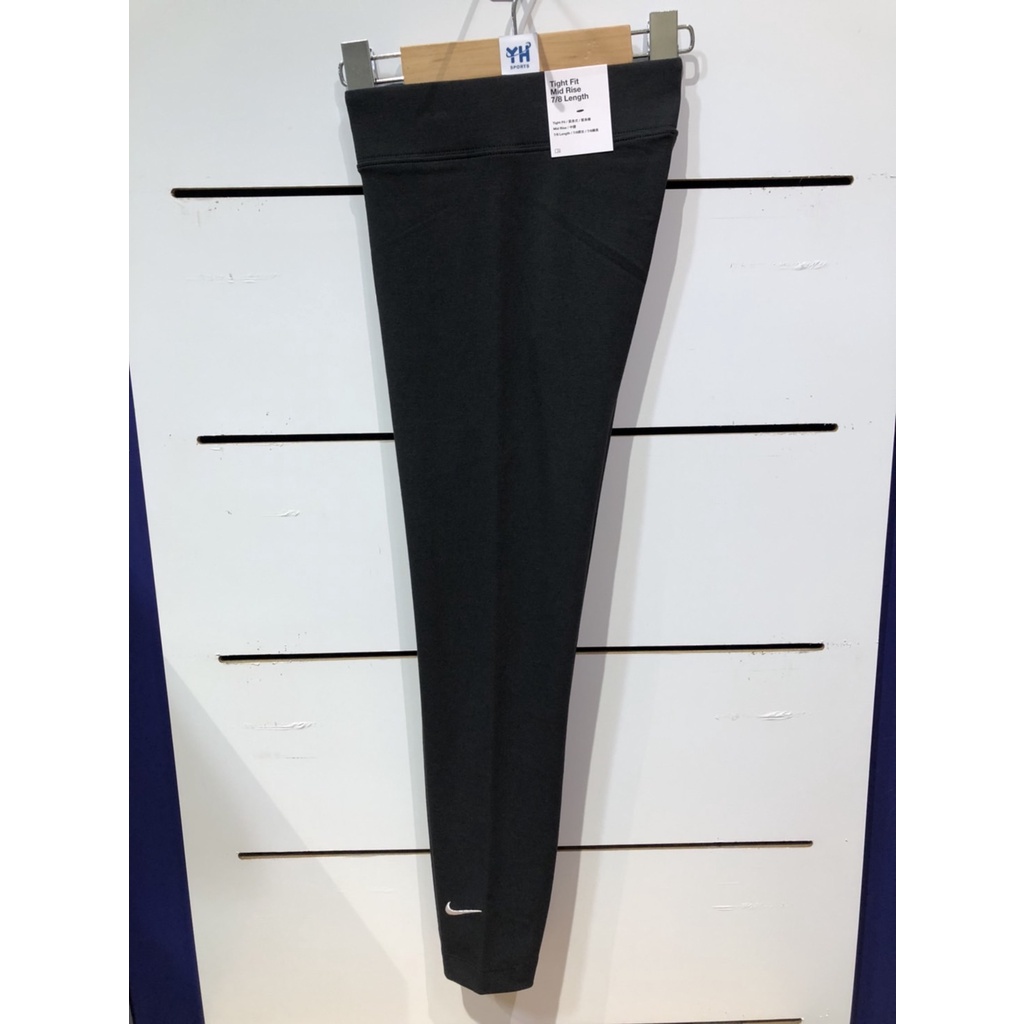 【清大億鴻】NIKE SPORTSWEAR ESSENTIAL 女緊身長褲 中腰 彈性 乾爽 黑CZ8533-010 | 蝦皮購物