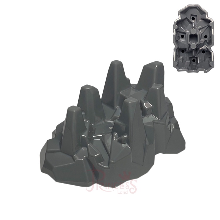 公主樂糕殿 LEGO 樂高 44005 生化戰士 3x5x3 殼牌 盔甲 肩甲 岩石 深灰色 11268 19-09 | 蝦皮購物