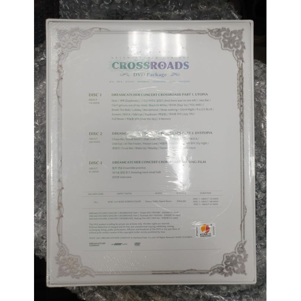 dreamcatcher crossroads dvd 演唱會 | 蝦皮購物