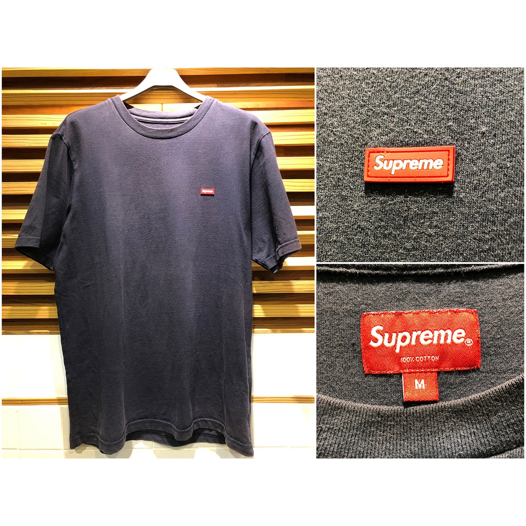 UNIQUE｜二手美品 SUPREME 小LOGO短TEE BOGO BOX LOGO基本款 | 蝦皮購物