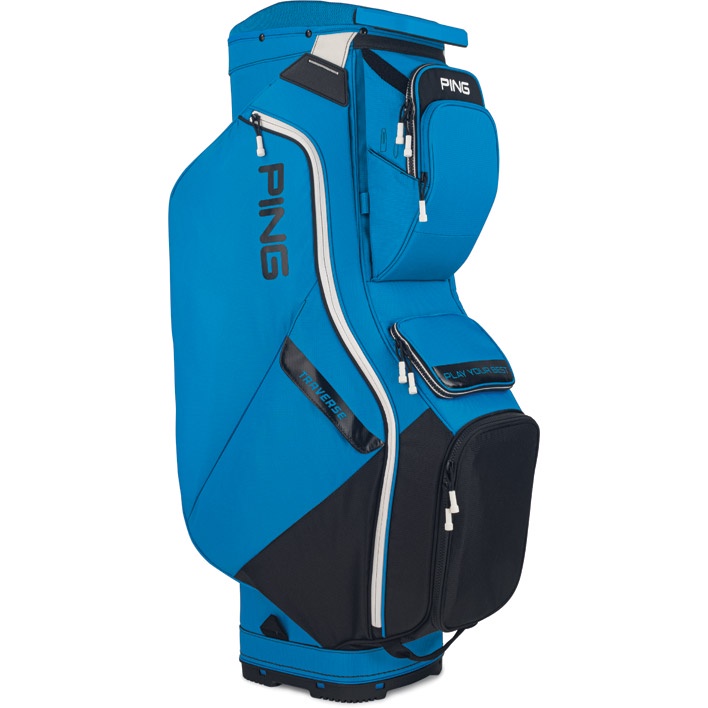 Ping Traverse 214 Cart Bag (14孔) ,水藍/黑/白,#PI22A510407 球袋 | 蝦皮購物