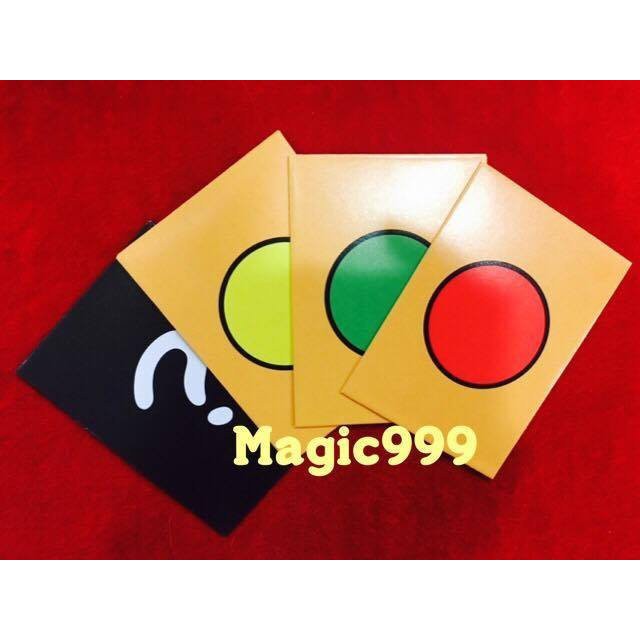 [MAGIC 999]魔術道具 三色 預言卡 教學 批發 小道具 問號先生 特價49NT. | 蝦皮購物