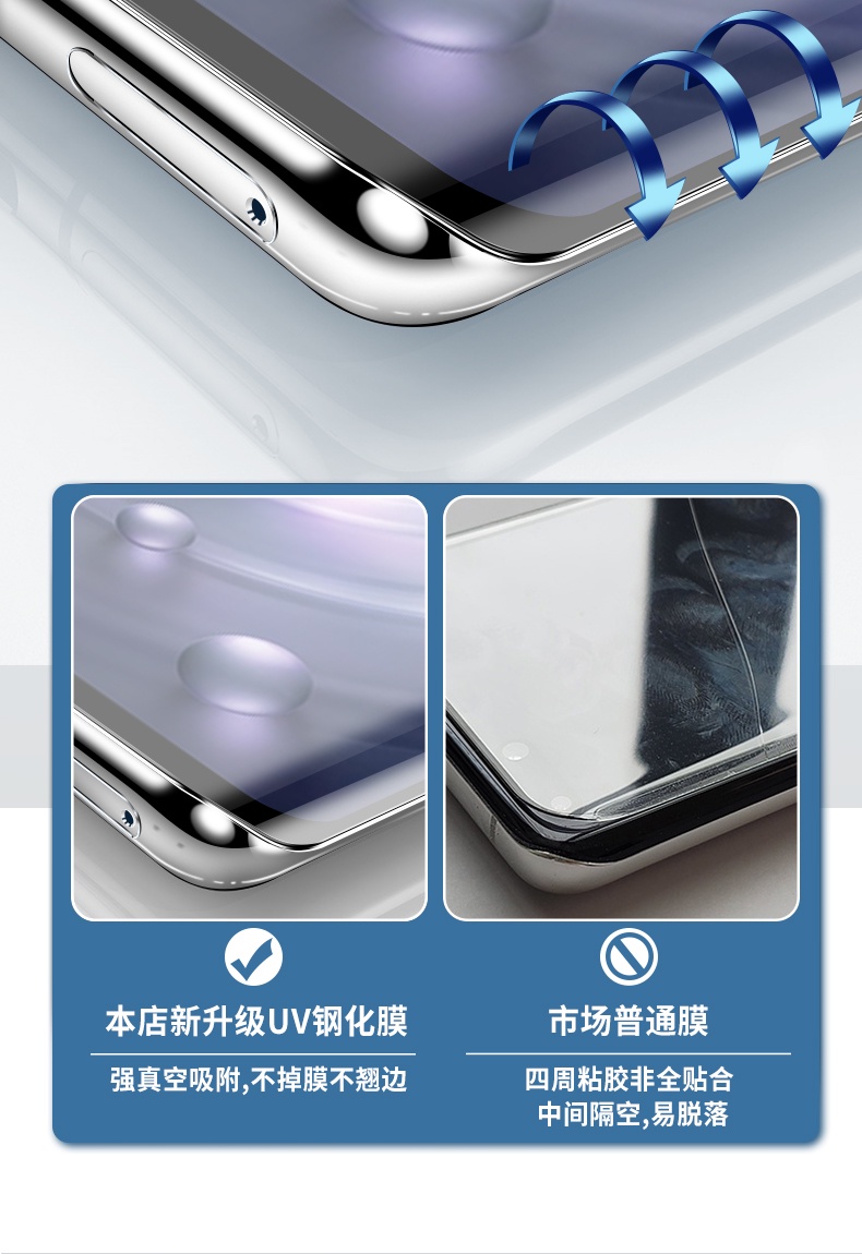 【三片裝】UV全膠保護貼 Vivo X200 X100U X90 X80 Pro V30E V29 Y78 V40保護貼 | 蝦皮購物