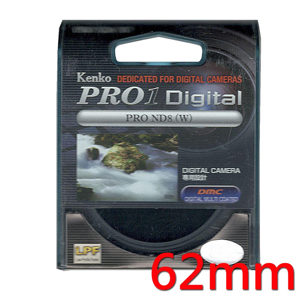 【玖華攝影器材】 Kenko PRO 1D ND8(W) 62mm 數位專用特殊多層鍍膜減光鏡 (減三格光圈) 含稅價 | 蝦皮購物
