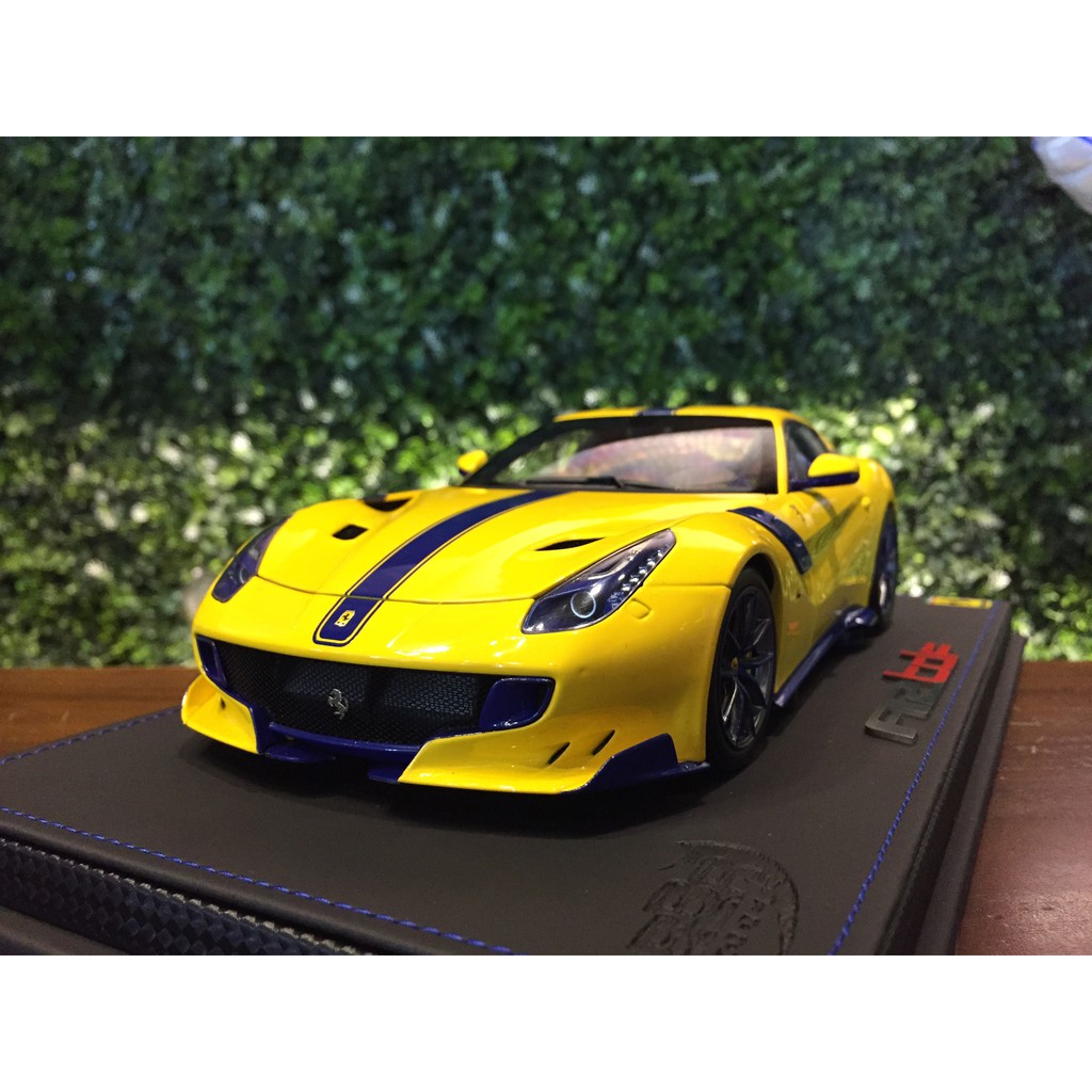 1/18 BBR Ferrari F12 TDF Modena Yellow BBR1821ST 合金全開【MGM】 | 蝦皮購物