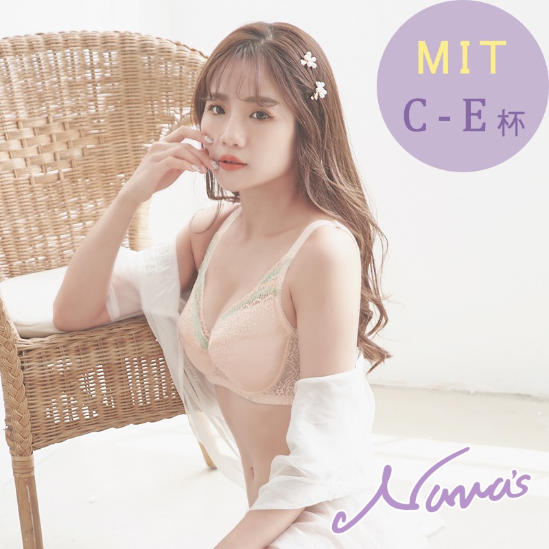 【露娜斯Nunas】極致挺維納粉典 C-E大罩杯 機能內衣 U8816 台灣製 膚 | 蝦皮購物