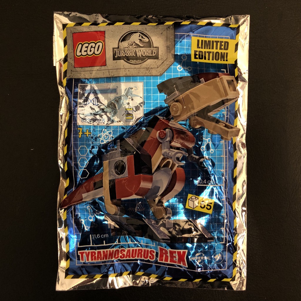 「樂高 軍團」LEGO 侏羅紀世界 122005 霸王龍 暴龍 雷克斯 Rex 小型 限定版 75936 | 蝦皮購物