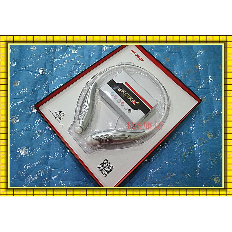 【公司貨-附發票】GAMAX HF-740T/HF740 頸掛式運動藍芽耳機--1對2 A2DP/運動防水型 | 蝦皮購物