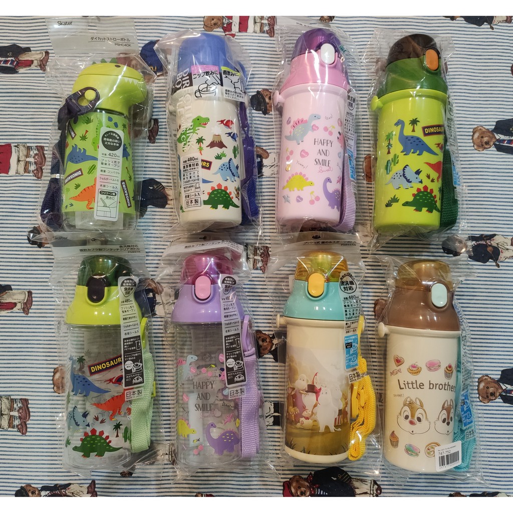 Skater 恐龍 吸管式 直飲式 水壺 PSHC4DK PSB5 SSH4D PSB5TR 巧虎 嚕嚕米 | 蝦皮購物