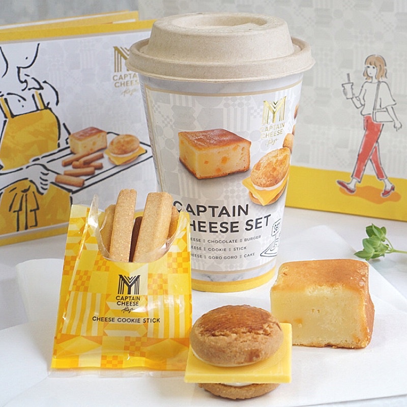 預購 My Captain Cheese Tokyo濃郁起司漢堡造型甜點 - 綜合套餐 | 蝦皮購物