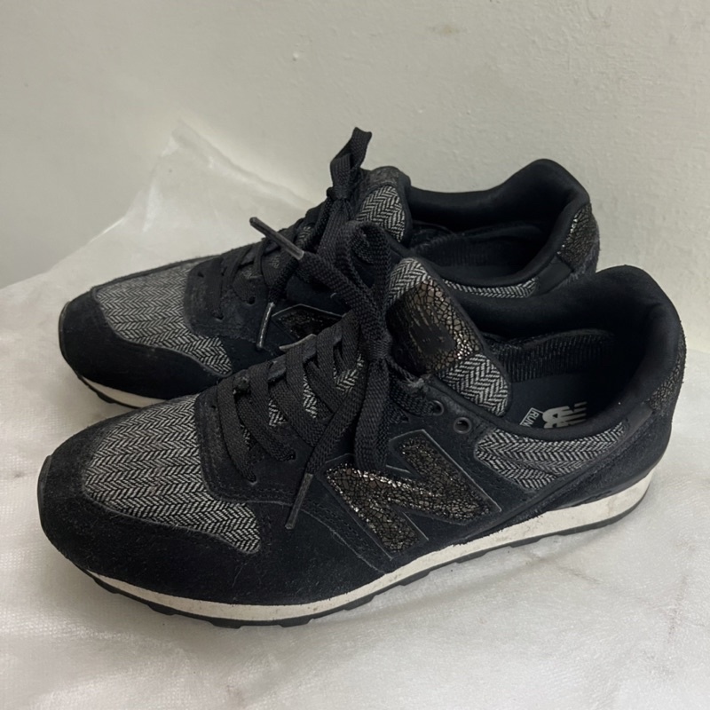 全新二手專櫃New Balance 966型 千鳥紋麂皮拼接休閒慢跑鞋 | 蝦皮購物