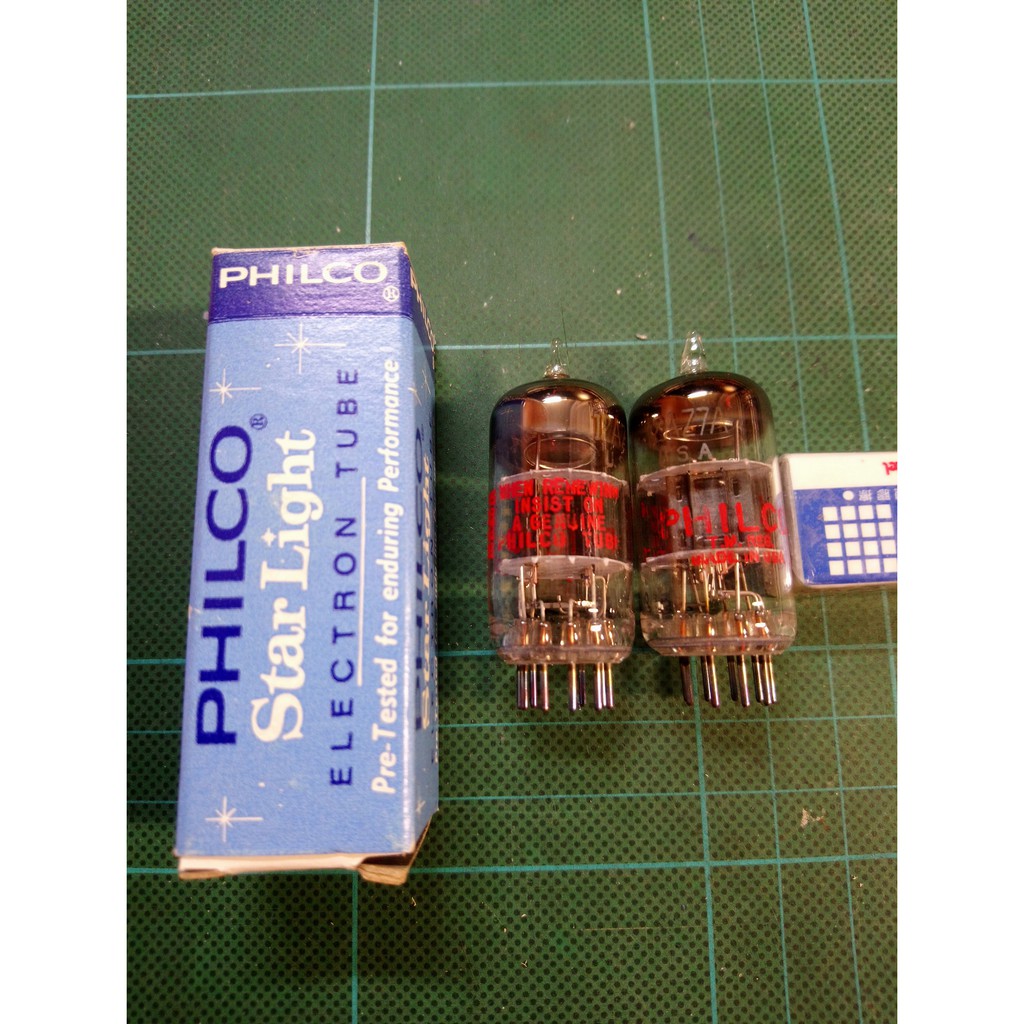 12AZ7 1標2支 美國 PHILCO 12AZ7A 真空管 老管, 約1960Y, 已檢 ( Sylvania ) | 蝦皮購物