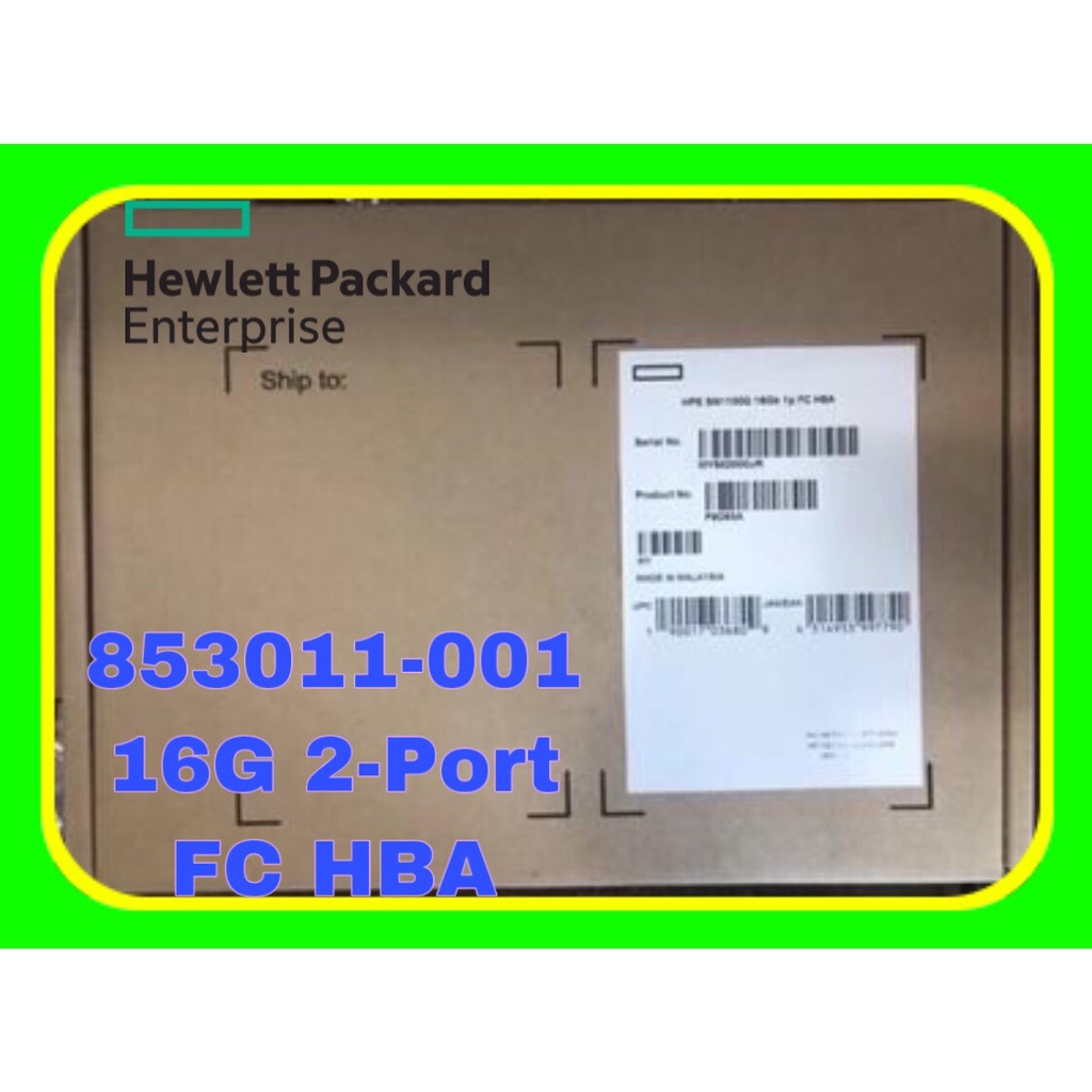 全新盒裝HPE SN1100Q P9D94A 853011-001 16G 2-Port 雙埠光纖通道卡 (含GBIC) | 蝦皮購物