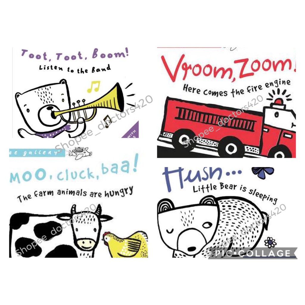 全新現貨 Moo, Cluck, Baa!The Farm Animals are Hungry (音效書) | 蝦皮購物