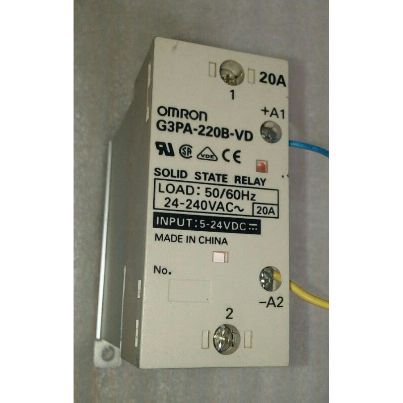 🌞現貨保固 OMRON 歐姆龍 G3PA-220B-VD 固態繼電器 G32A-A20-VD20A 入DC5～24V | 蝦皮購物