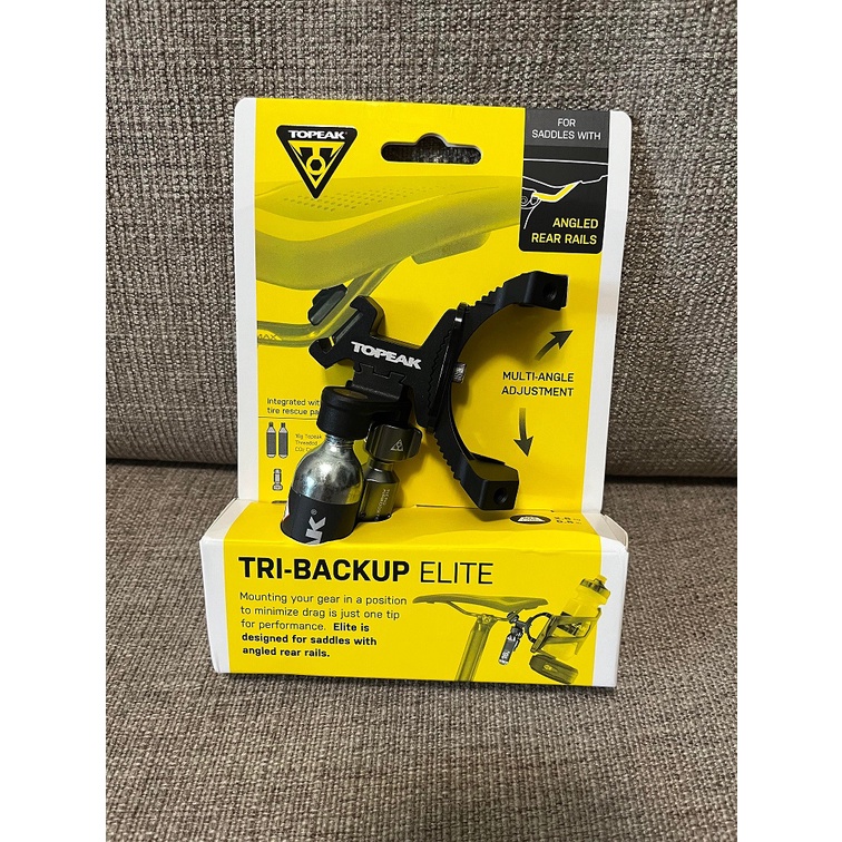 【快捷單車】TOPEAK TRI-BACKUP® ELITE/三鐵/長距離騎乘用坐墊後延伸座 | 蝦皮購物