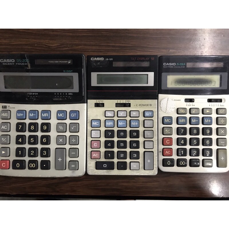 故障機 零件機 Casio DS-206 JS-120 JS-20LA 日本製 斷字 黑屏 售出無保無退 | 蝦皮購物