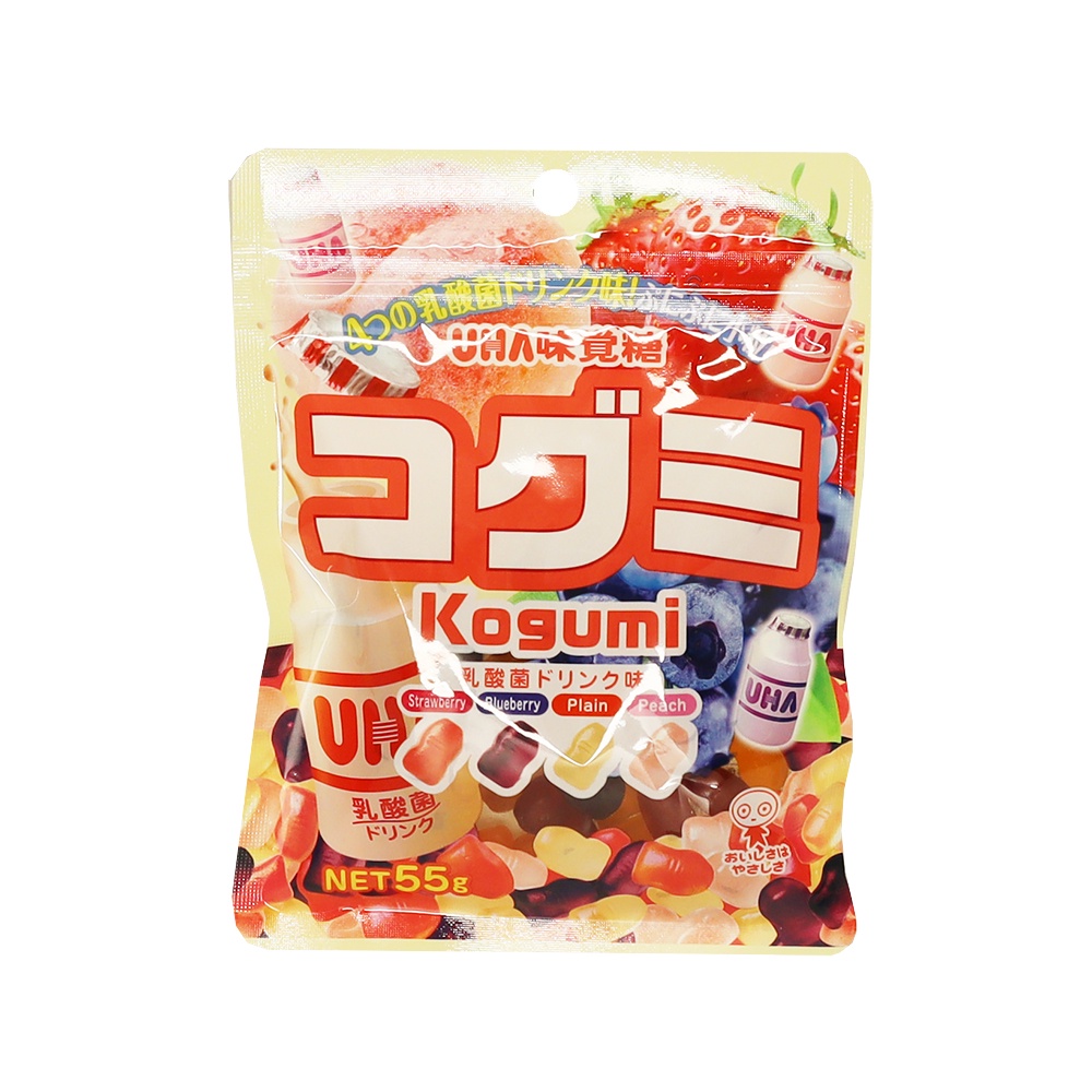 UHA味覺糖 酷Q彌軟糖(乳酸飲料味) 55g【Donki日本唐吉訶德】 | 蝦皮購物