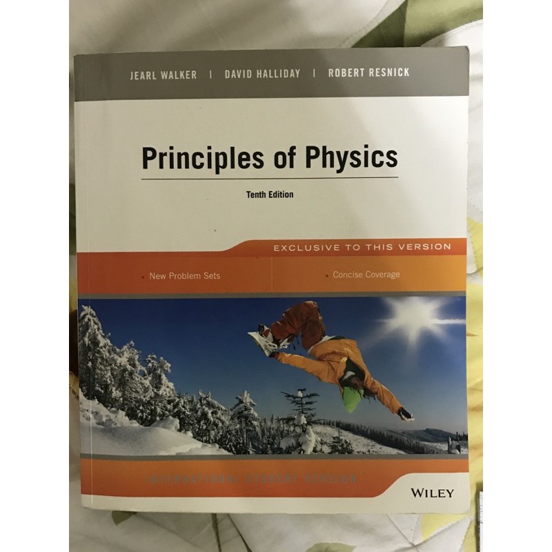 #普物用書#principle of physics#Jearl walker#david halliday | 蝦皮購物