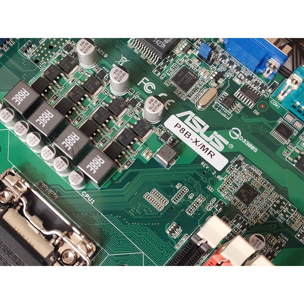 【附發票】未上機品 ASUS 華碩 P8B-X、P8B-X MR C202 DDR3 1155 伺服器主機板 一年保 | 蝦皮購物