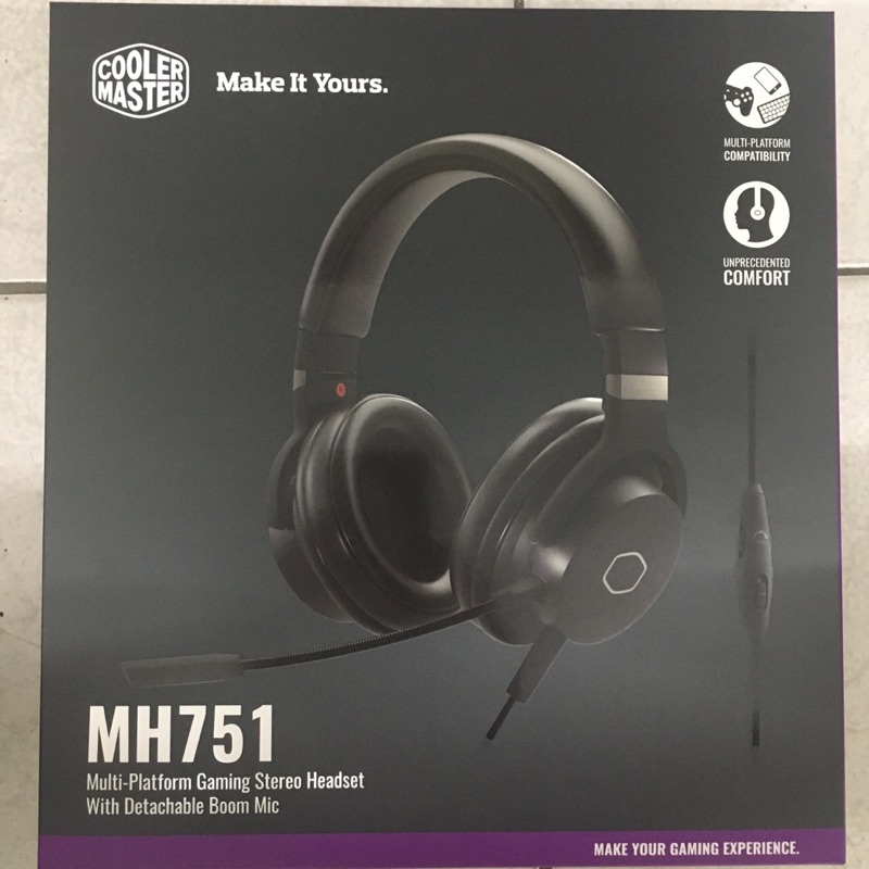 全新 Cooler Master MH751 電競 耳機 麥克風 | 蝦皮購物