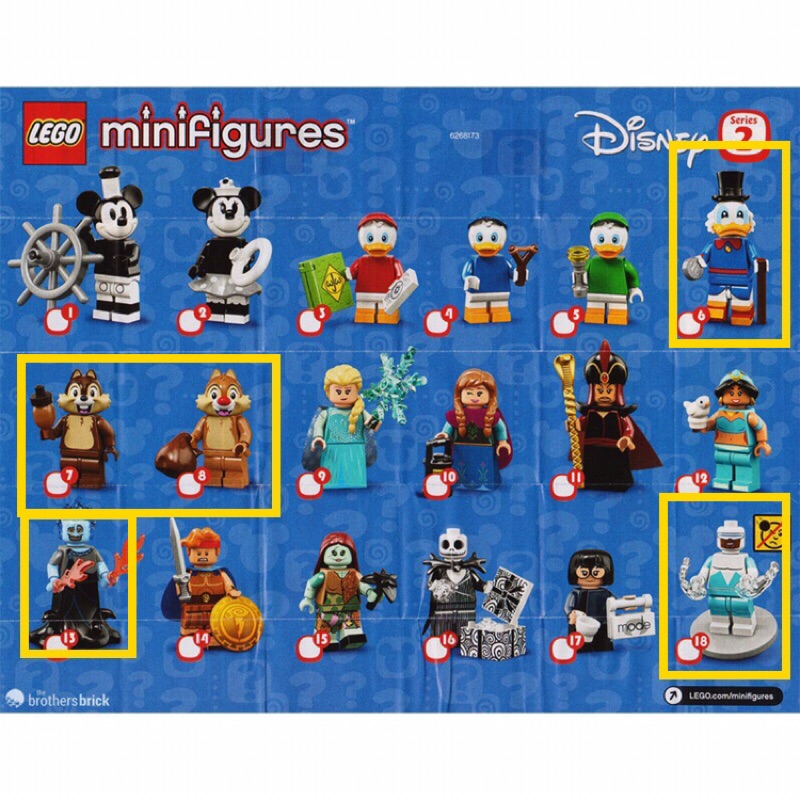 LEGO - 樂高 71024 迪士尼人偶包 第二彈 | 蝦皮購物