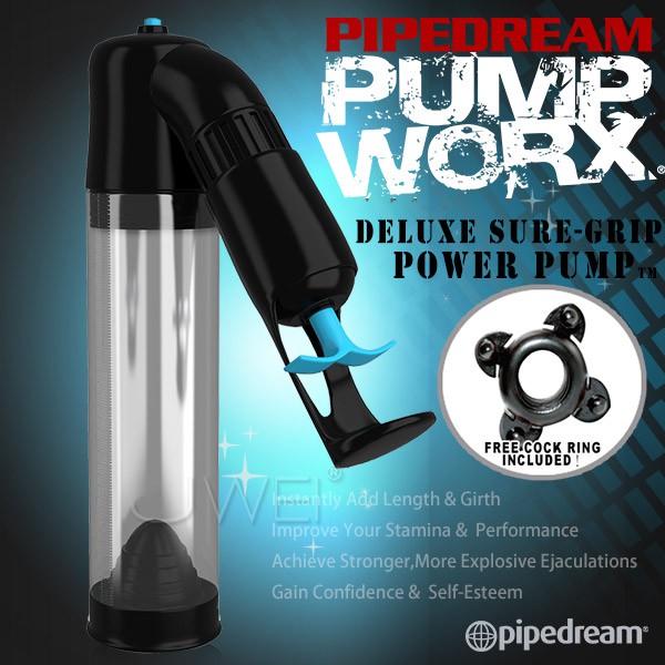 美國進口PIPEDREAM Deluxe Sure-Grip Pump真空助勃器 男用助勃器 吸引陰莖助勃器 陰莖訓練器 | 蝦皮購物