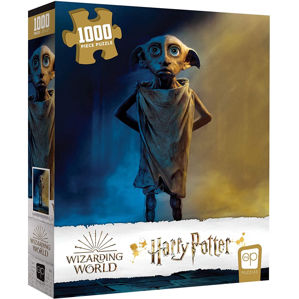 【預購】美國製造 1000片 拼圖 哈利波特 多比 Dobby Harry Potter 官方授權 美國進口 | 蝦皮購物