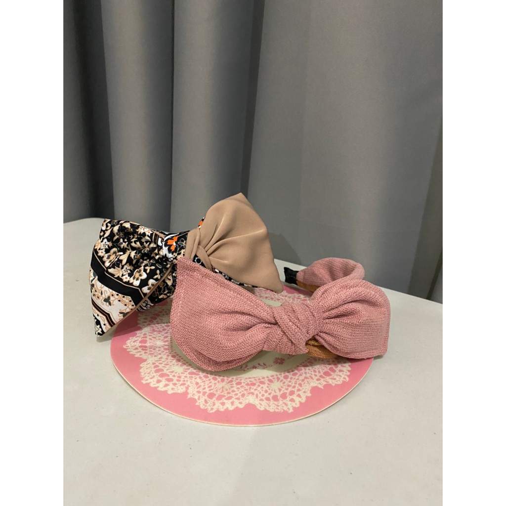 MIMIMAMA NIUNIU 妞妞 ciao lady髮箍 設計款 自訂款 蝴蝶結 熊妮 老菜 粉 咖 卡其 圖騰 | 蝦皮購物