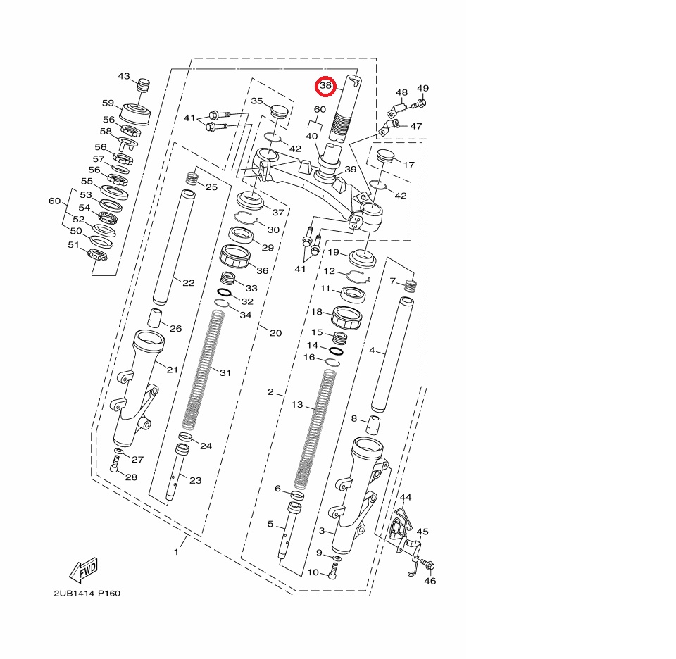 YAMAHA 原廠 新勁戰 四代 三角台 下三角架 料號：2UB-F3340-00 | 蝦皮購物