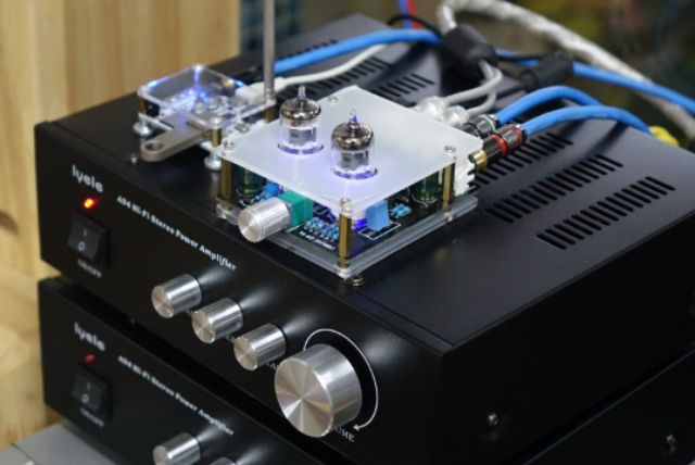 [添購]新款 美國 GE 5654 6J1 6J3 前級 後級 合併機 TDA7377 真空管 放大器 直流12V | 蝦皮購物