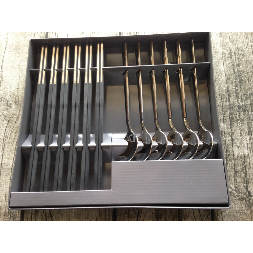 WMF Chopsticks-Set 12-teilig 中式筷子湯匙組12件套 6組 | 蝦皮購物