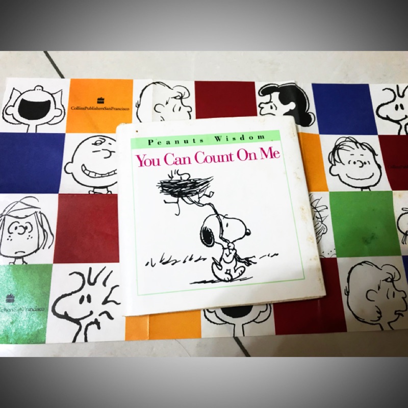 Snoopy 史努比 原文書 you can count on me | 蝦皮購物