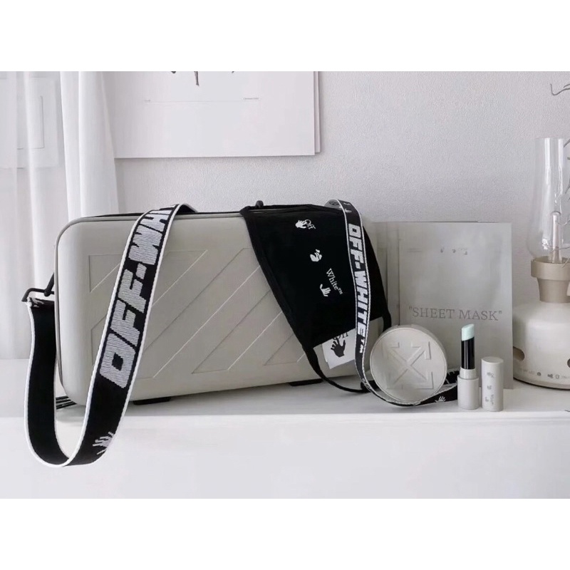 現貨 韓國 愛茉莉太平洋 x Off White 聯名 protection box 保養組合 氣墊 防曬 面膜 防疫 | 蝦皮購物