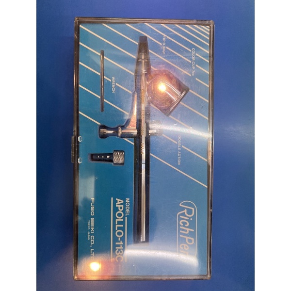 日本原裝 Richpen Apollo 113C 噴筆(小型美術噴槍) | 蝦皮購物