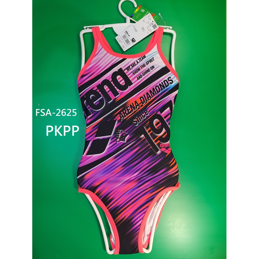 【ARENA+游泳多多】 ARENA FSA-2625 超鮮豔 練習款泳衣 尺寸: L 泳裝 | 蝦皮購物