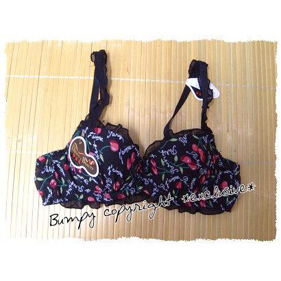 香港夢姿美 + 俏麗 + 櫻桃印花 + 內衣 34B 75B | 蝦皮購物
