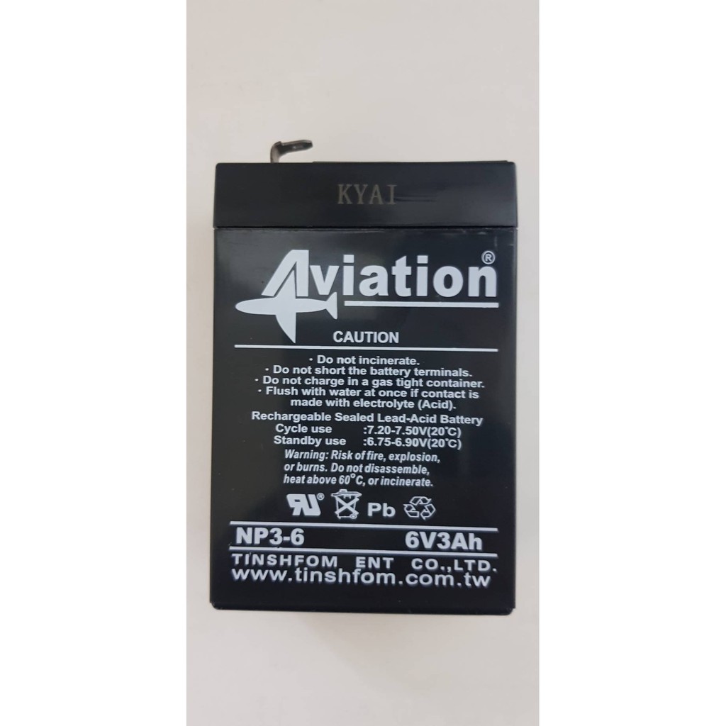 消防器材批發門市 鉛霜蓄電池 6V3AH 緊急照明燈 照明燈.出口燈.方向燈用 | 蝦皮購物