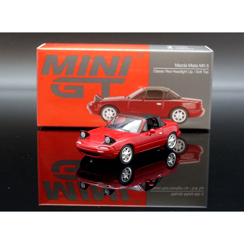 【MASH】縣貨特價 Mini GT 1/64 Mazda Miata MX-5 (NA) Red 左駕 #361 | 蝦皮購物