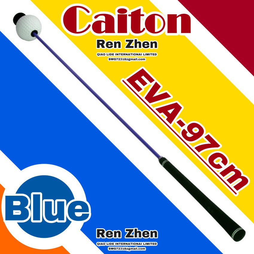 (GOLF練習棒)Caiton-GOLF高爾夫EVA球頭揮桿練習棒-另空洞球（凱盾正品）有短版 | 蝦皮購物