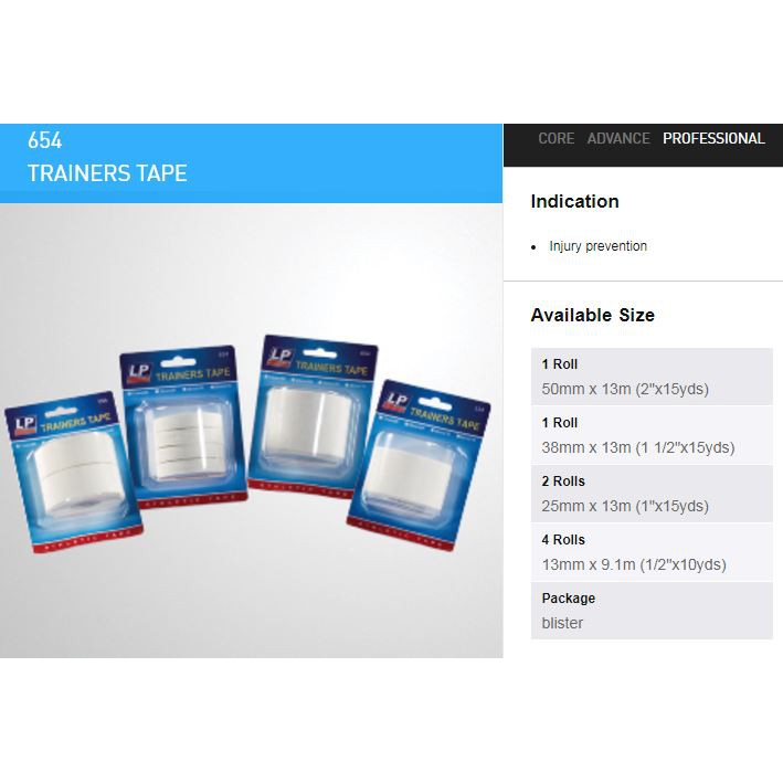 蝦幣回饋 現貨 美國 LP 654 運動貼布 肌內效貼布 白貼 TW602W | 蝦皮購物