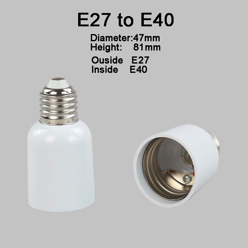 E12 E14 E17 E27 E40 B22 GU5.3 MR16 GU10 G4 G9 G24 燈泡插座轉換適配器 | 蝦皮購物