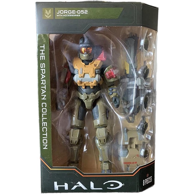 預購 最後一戰 HALO Spartan 喬治 Jorge-052 6.5吋 士官長 JAZWARES 可動 人偶 | 蝦皮購物