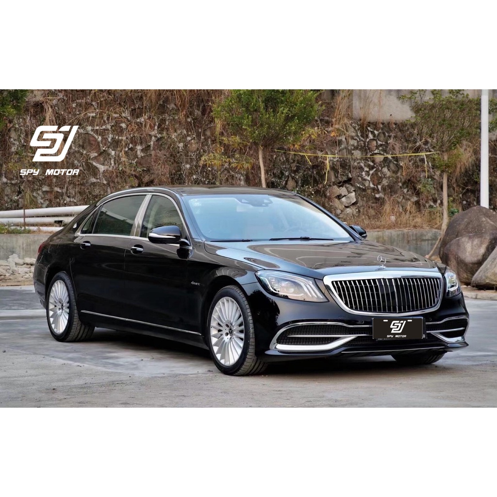 【SPY MOTOR】Benz W222 升級 邁巴赫保桿空力套件 | 蝦皮購物