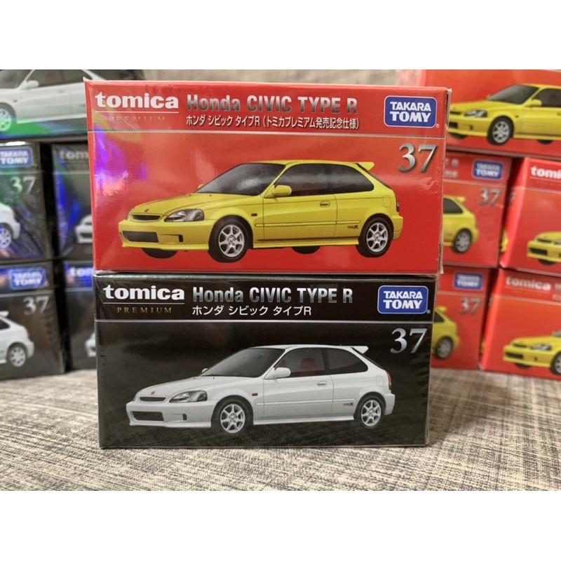 TOMICA 多美小汽車 PRM37 本田 Civic type R 一般版+初回限定版 | 蝦皮購物