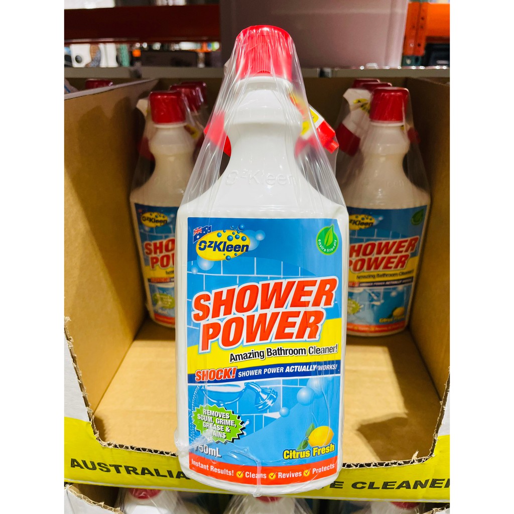 Ozkleen 浴廁淋浴間 清潔劑 清新柑橘香 750毫升 X 3入 112384 浴室 廁所 好市多代購 | 蝦皮購物