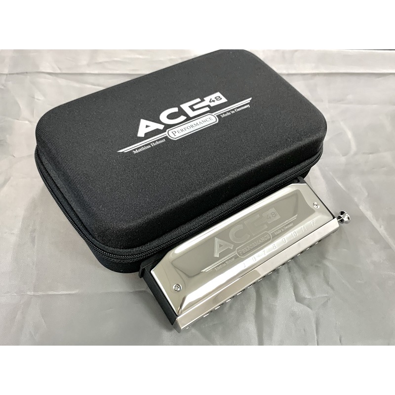 【音和樂器口琴專賣店】德國HOHNER ACE48 12孔半音階口琴；快速安裝金屬填充物讓音色變化自如 | 蝦皮購物