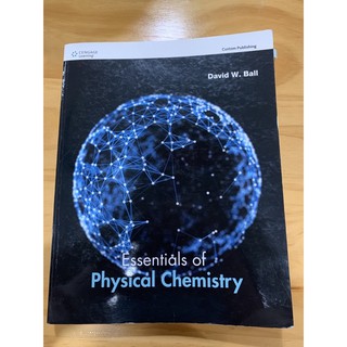 essentials of physical chemistry 物理化學 作者David W.Ball | 蝦皮購物